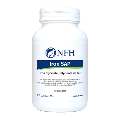 NFH Iron SAP 60 Capsules — Let's Be Healthy Store